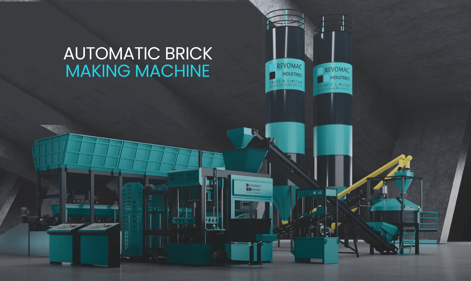 Process of Making Bricks in Automatic Fly Ash Brick Plant